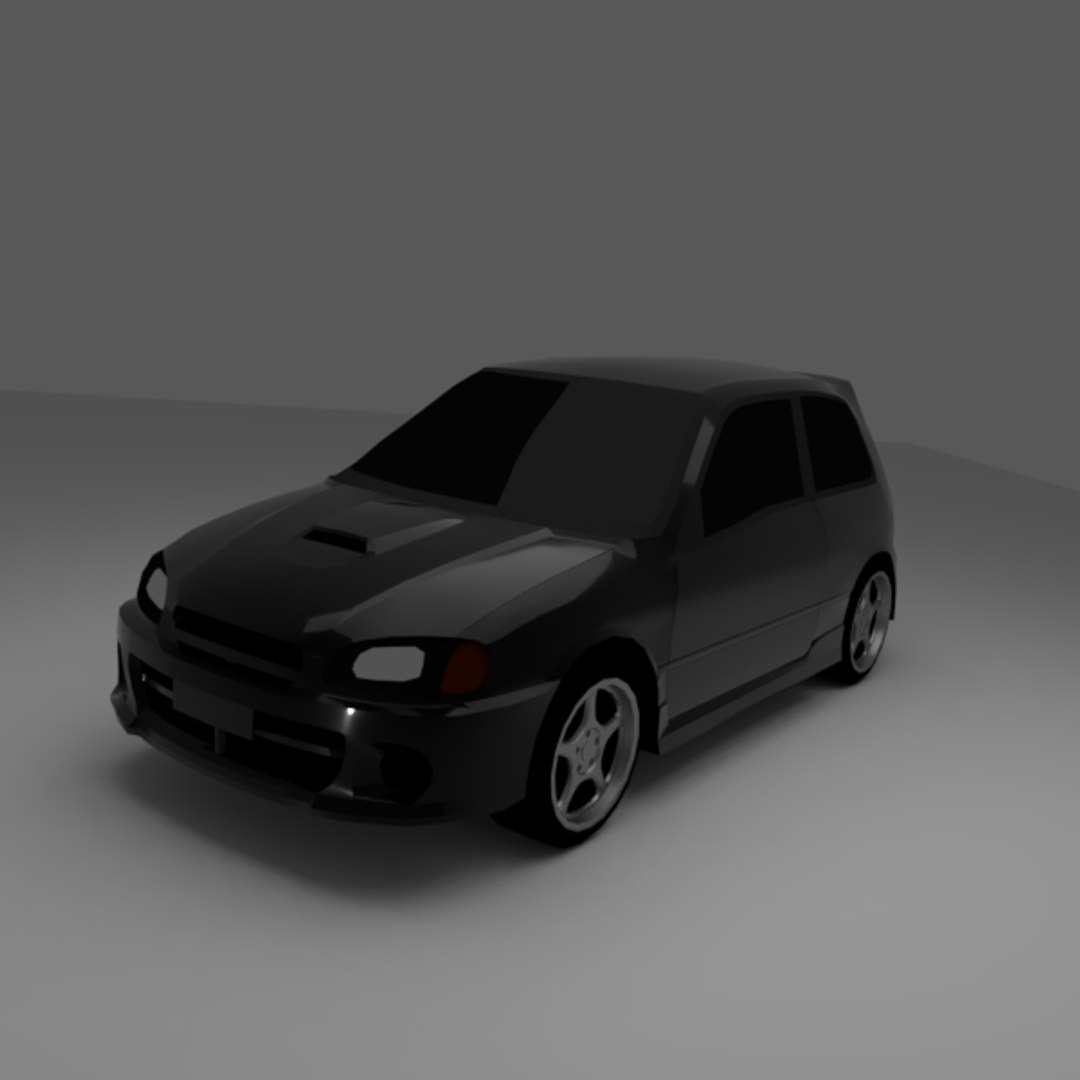 Starlet Toyota Glanza 3D Model - TurboSquid 1337982
