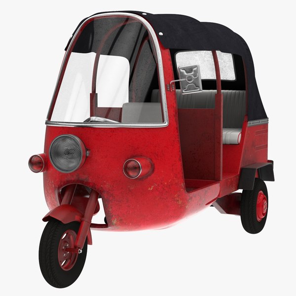 Tuk-Tuk 3D Models for Download | TurboSquid