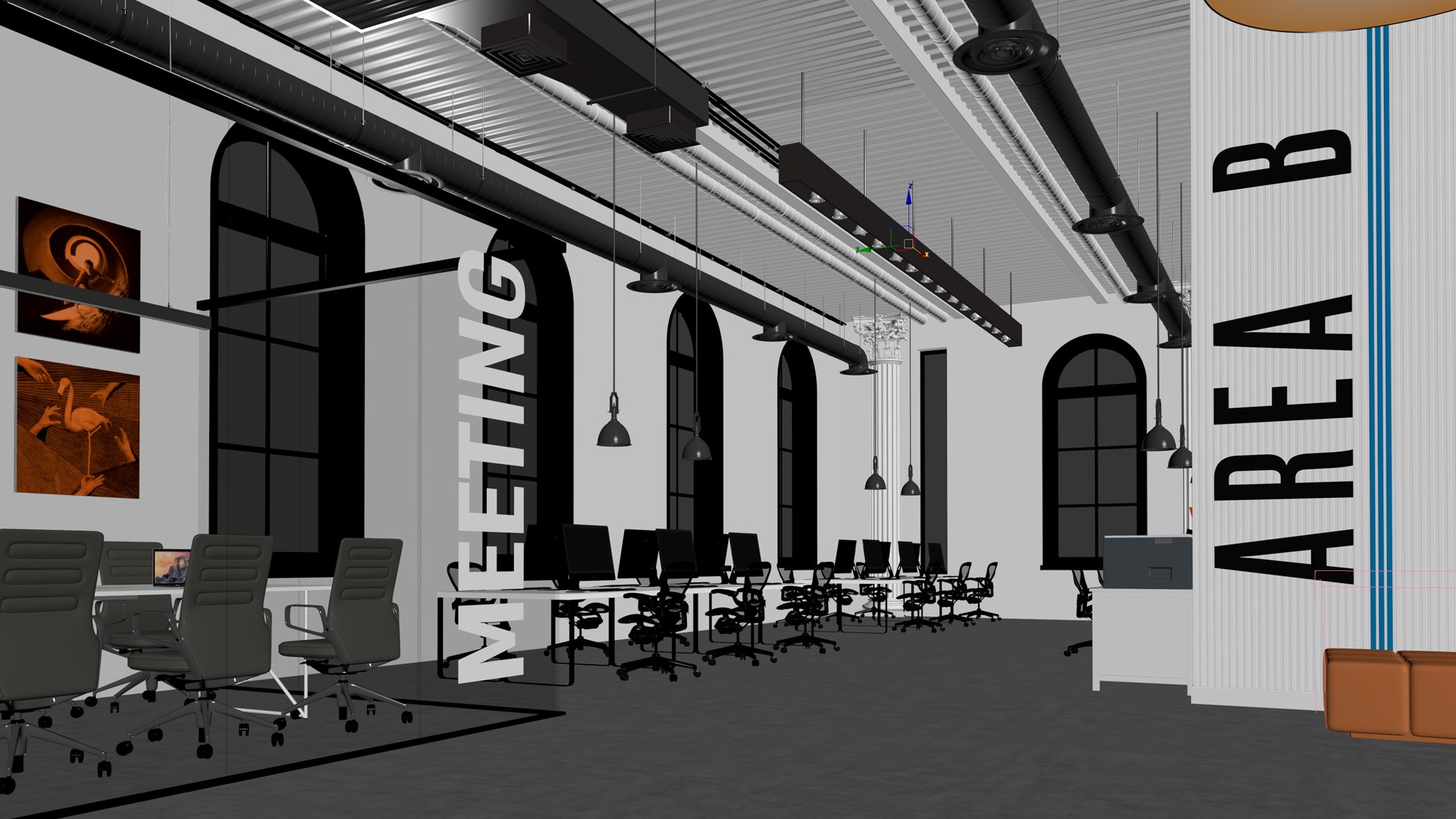 ProVis3D 014 - Open Office 3D Model - TurboSquid 2006186