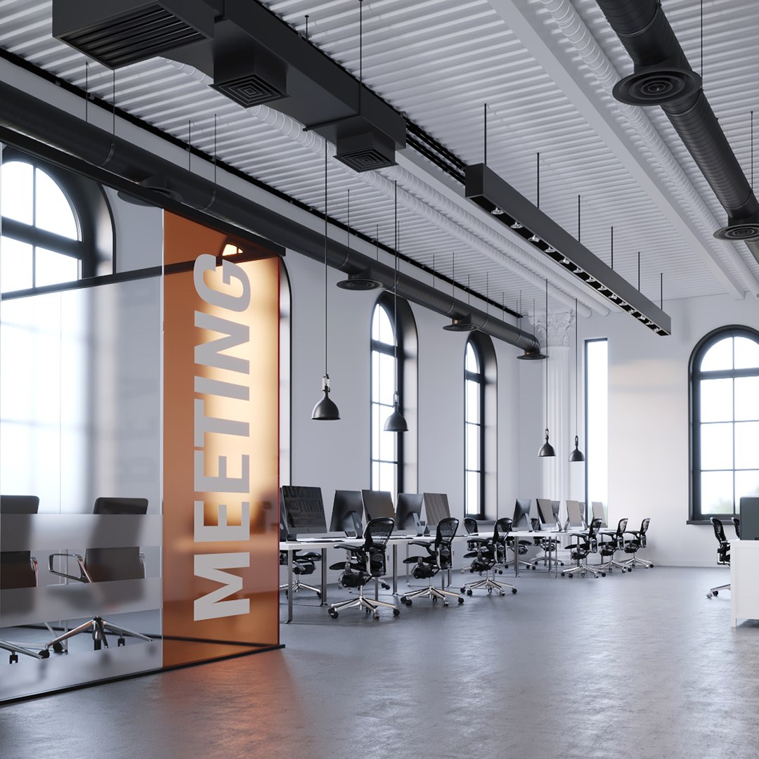 ProVis3D 014 - Open Office 3D Model - TurboSquid 2006186