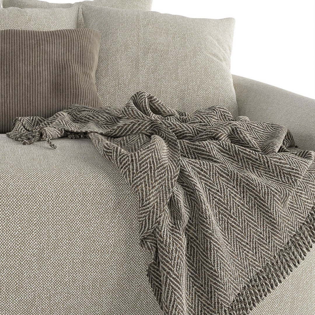 Kya Upholstered Media Lounge Chair 3D - TurboSquid 1997096