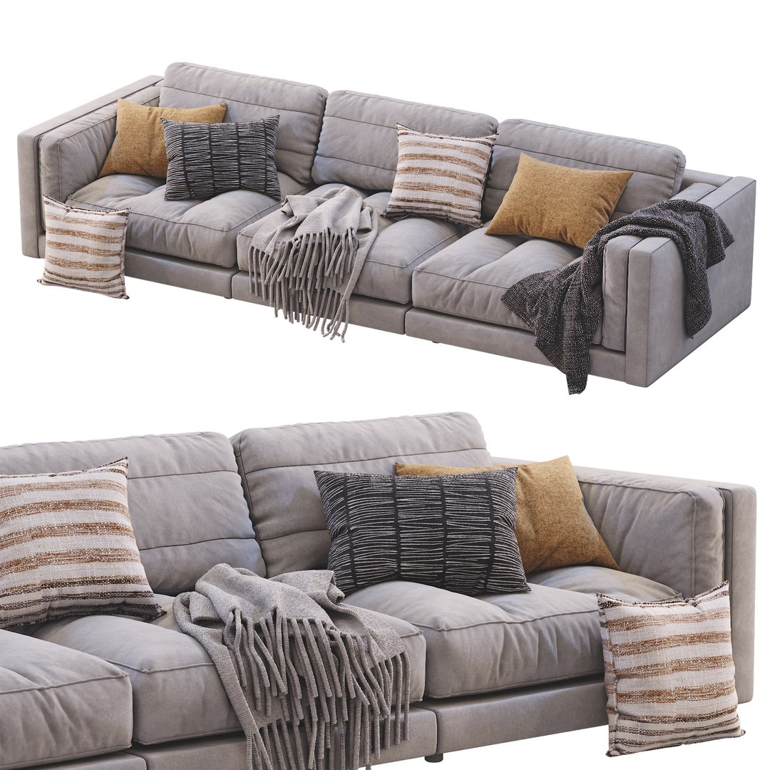 Sofa Flexform LUCIEN 3D model - TurboSquid 1737666