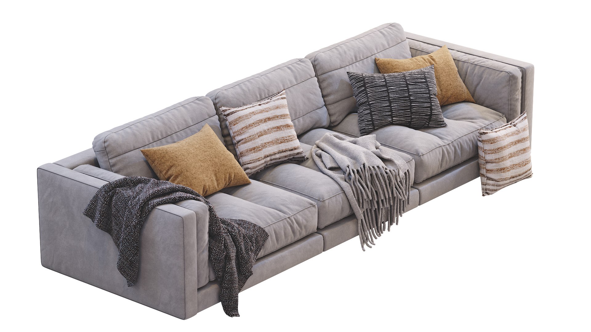 Sofa Flexform LUCIEN 3D model - TurboSquid 1737666