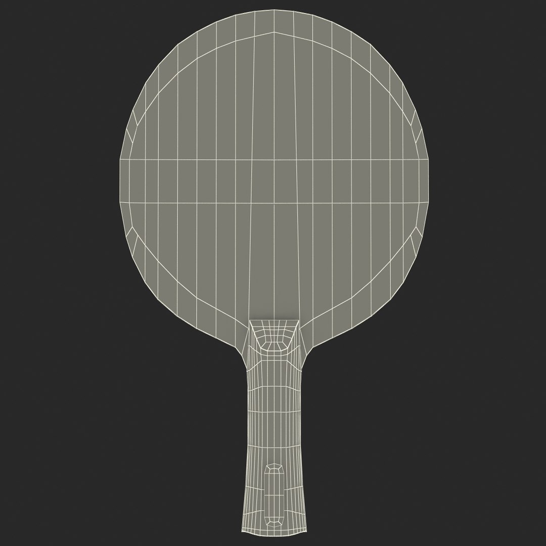 Table Tennis Racket Tsp 3d Max
