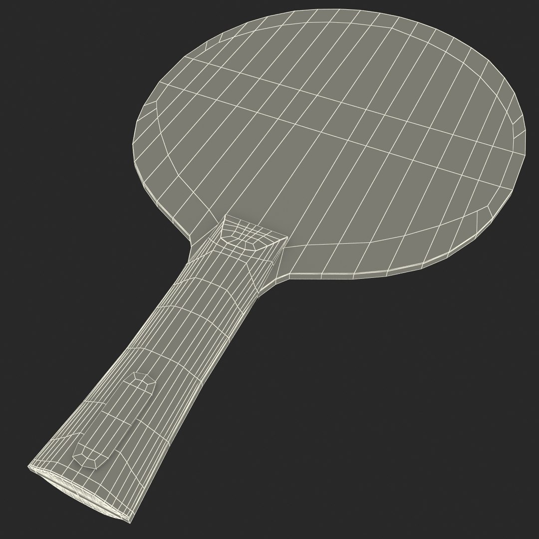 Table Tennis Racket Tsp 3d Max