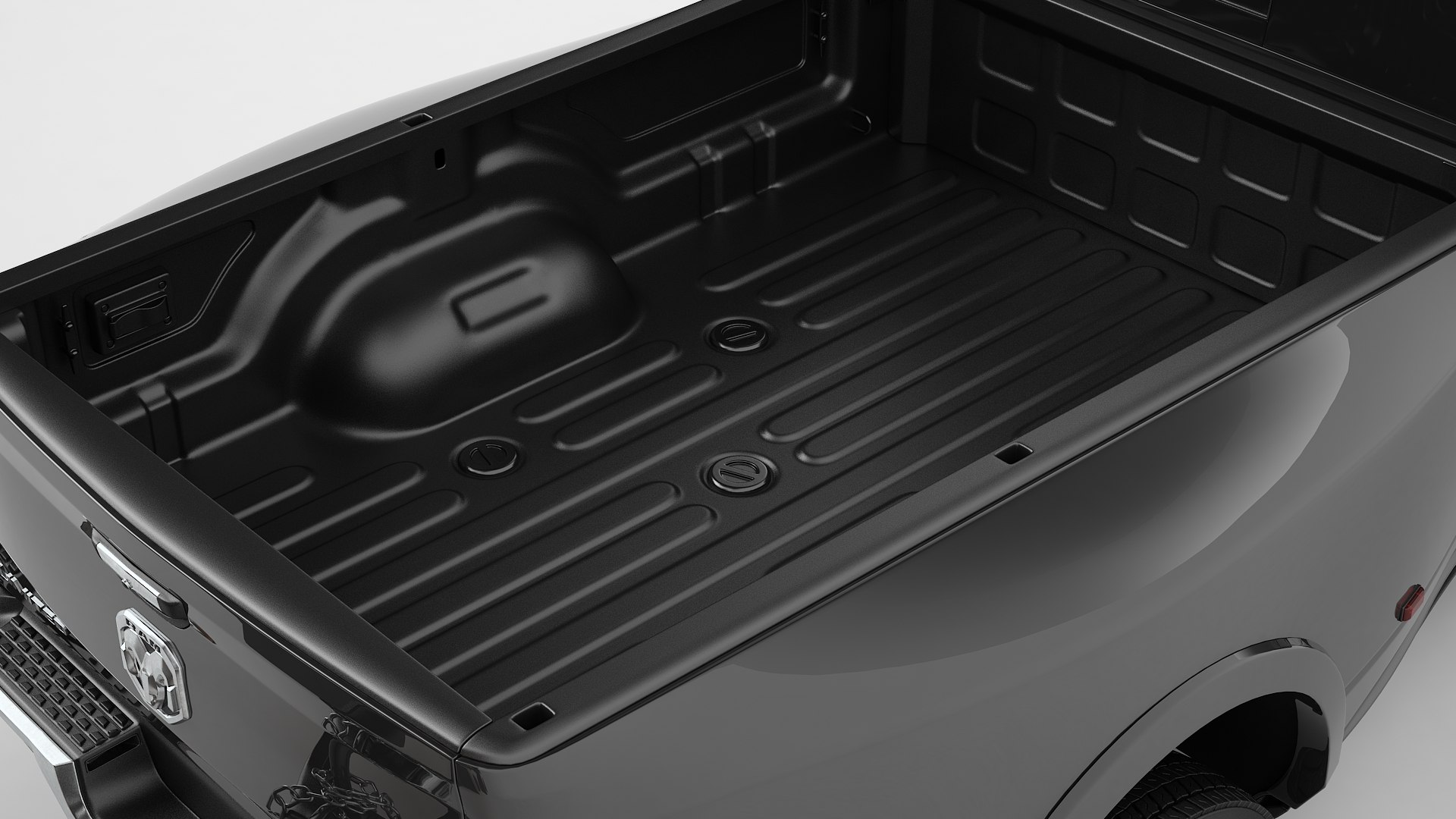 Dodge Ram 3500 HD 2021 with Landscape Pro Trailer 01 3D model ...