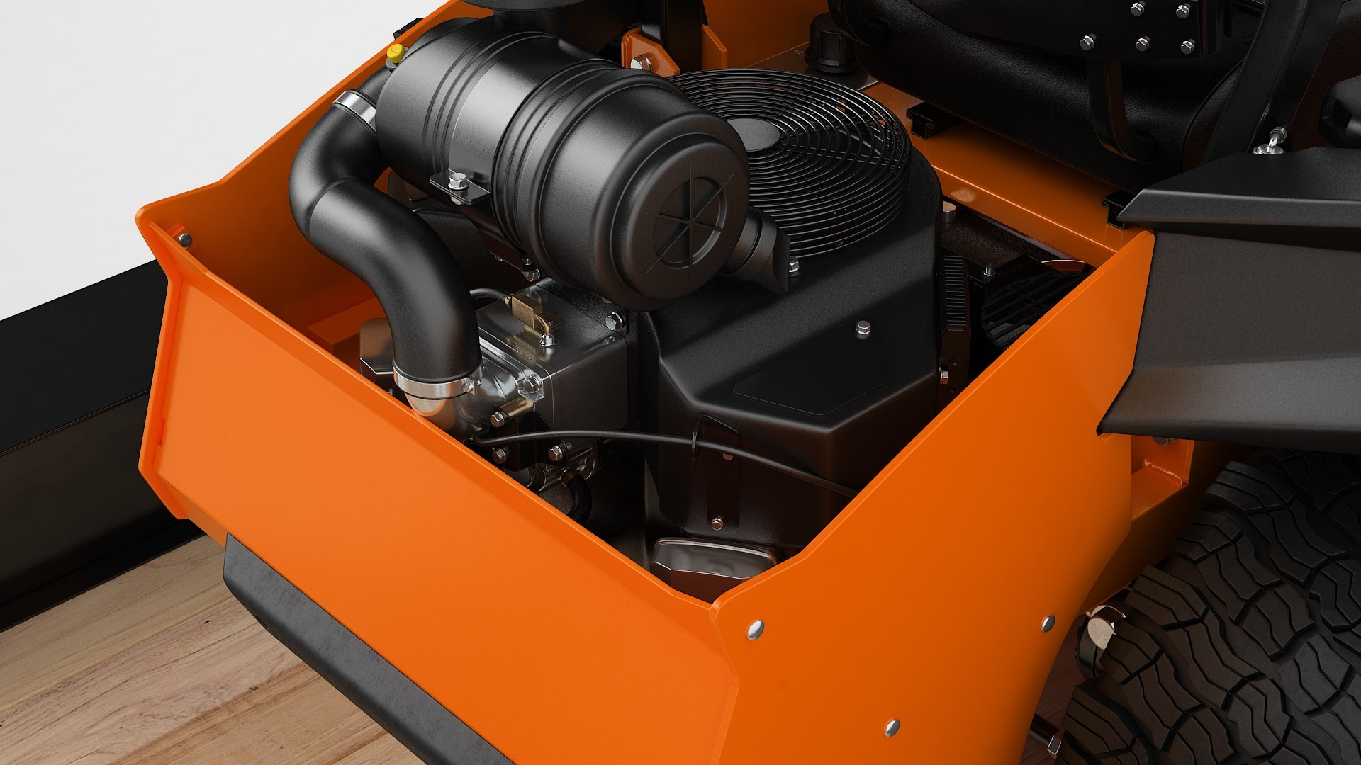 Dodge Ram 3500 HD 2021 with Landscape Pro Trailer 01 3D model ...