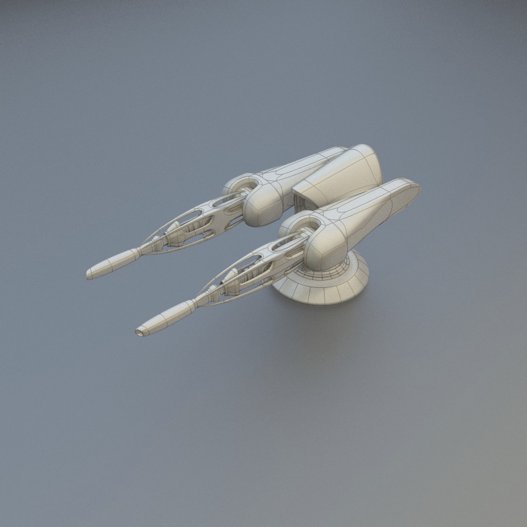 3d Model Of Modular Gun