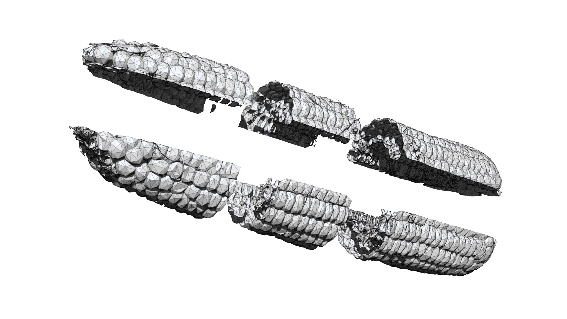 Corn 3D CT Scan Model Cut3 Decimate 3 Percent 3D Model - TurboSquid 1945276