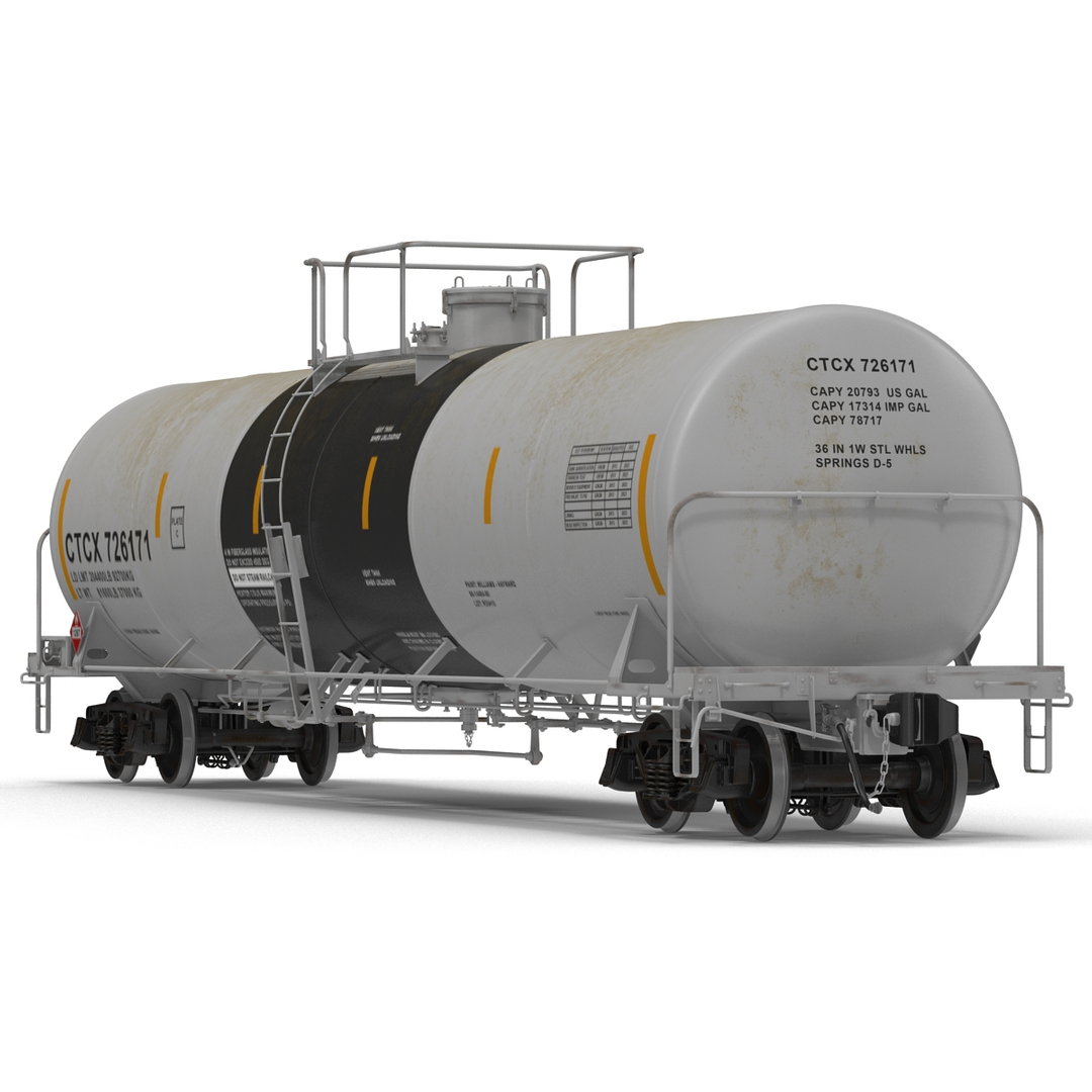 3ds railroad tank car 2