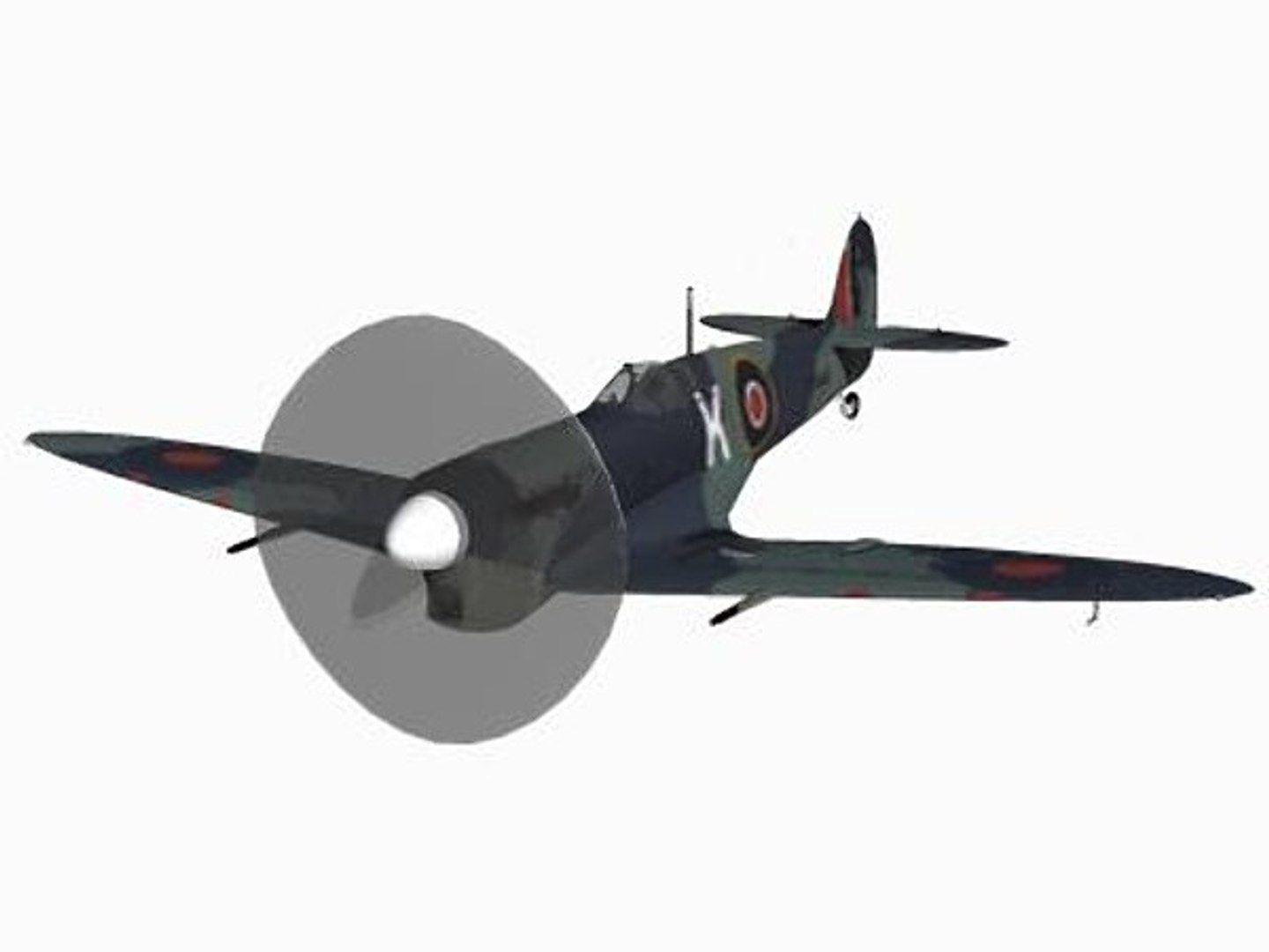 3d Supermarine Spitfire Seafire Model