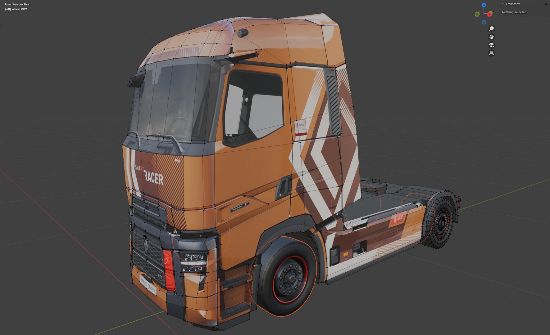 RENAULT TRUCK TRC 3D Model - TurboSquid 2401153