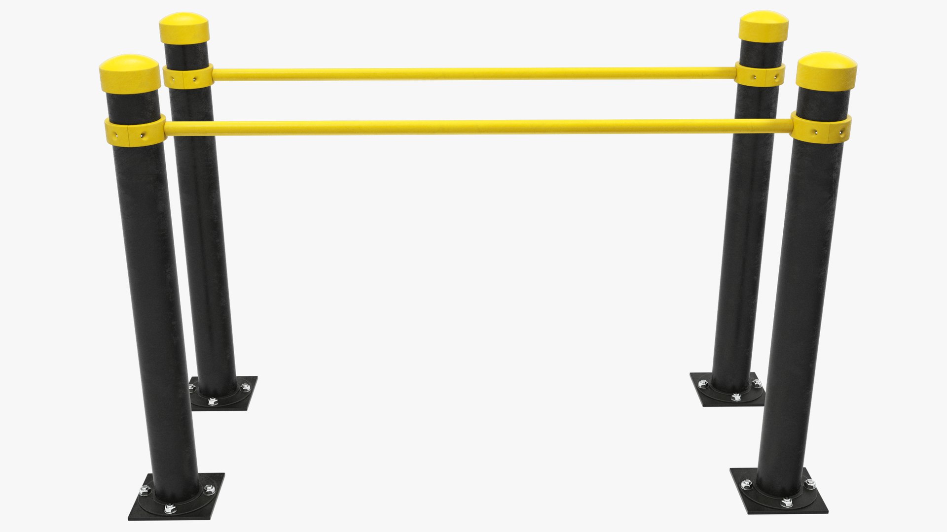 3D Parallel Bar Workout Equipment V2 Model - TurboSquid 2071882