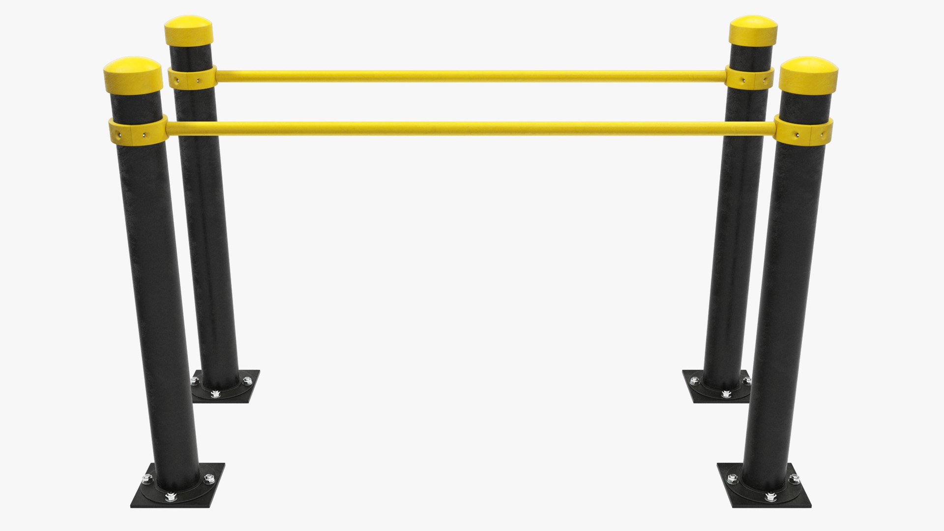 3D Parallel Bar Workout Equipment V2 Model - TurboSquid 2071882