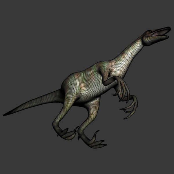dinosaur adasaurus velociraptor 3d model
