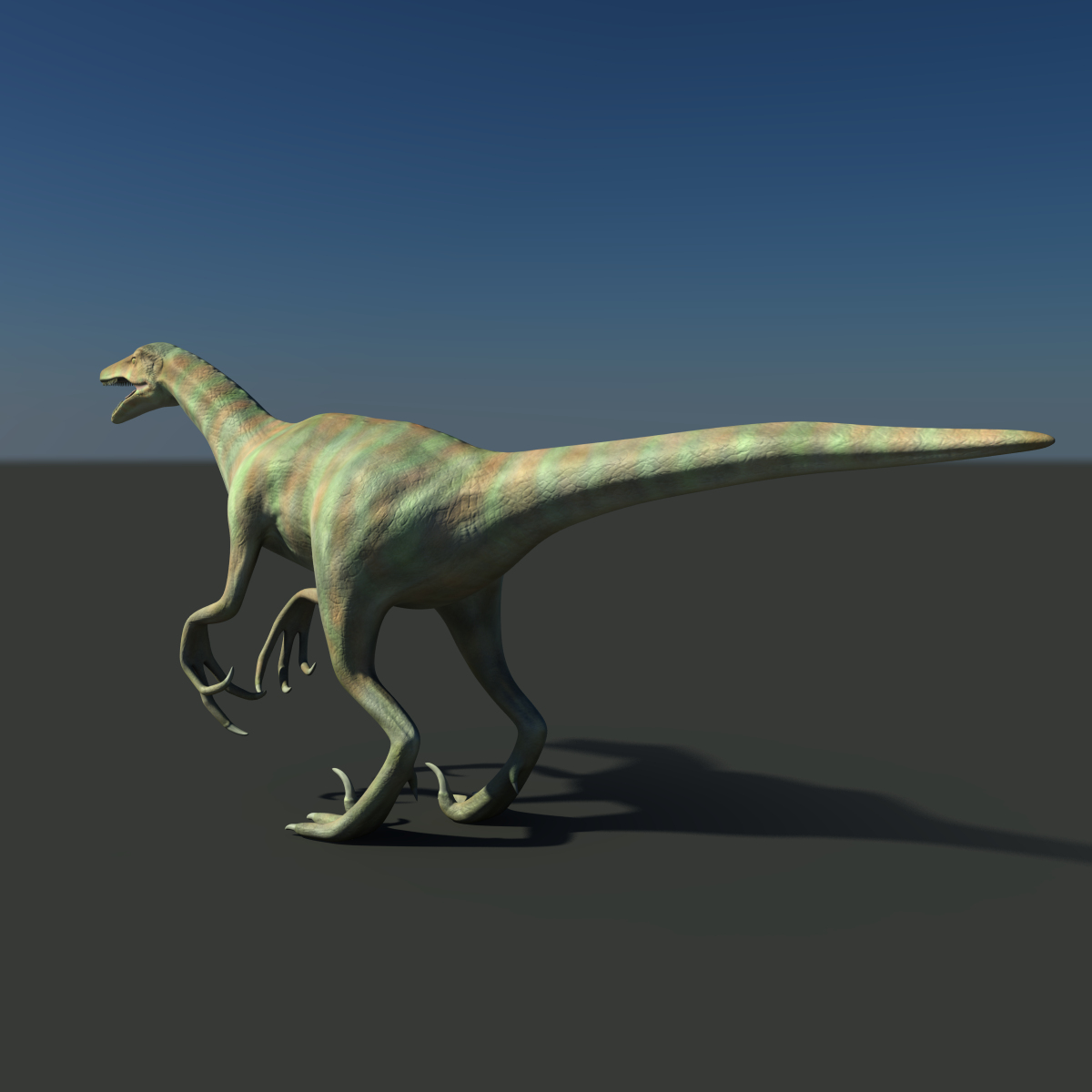 dinosaur adasaurus velociraptor 3d model