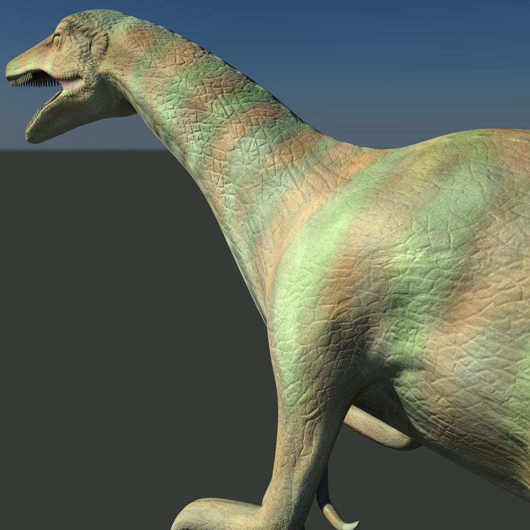 dinosaur adasaurus velociraptor 3d model
