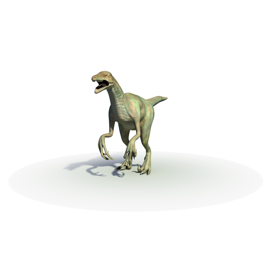dinosaur adasaurus velociraptor 3d model