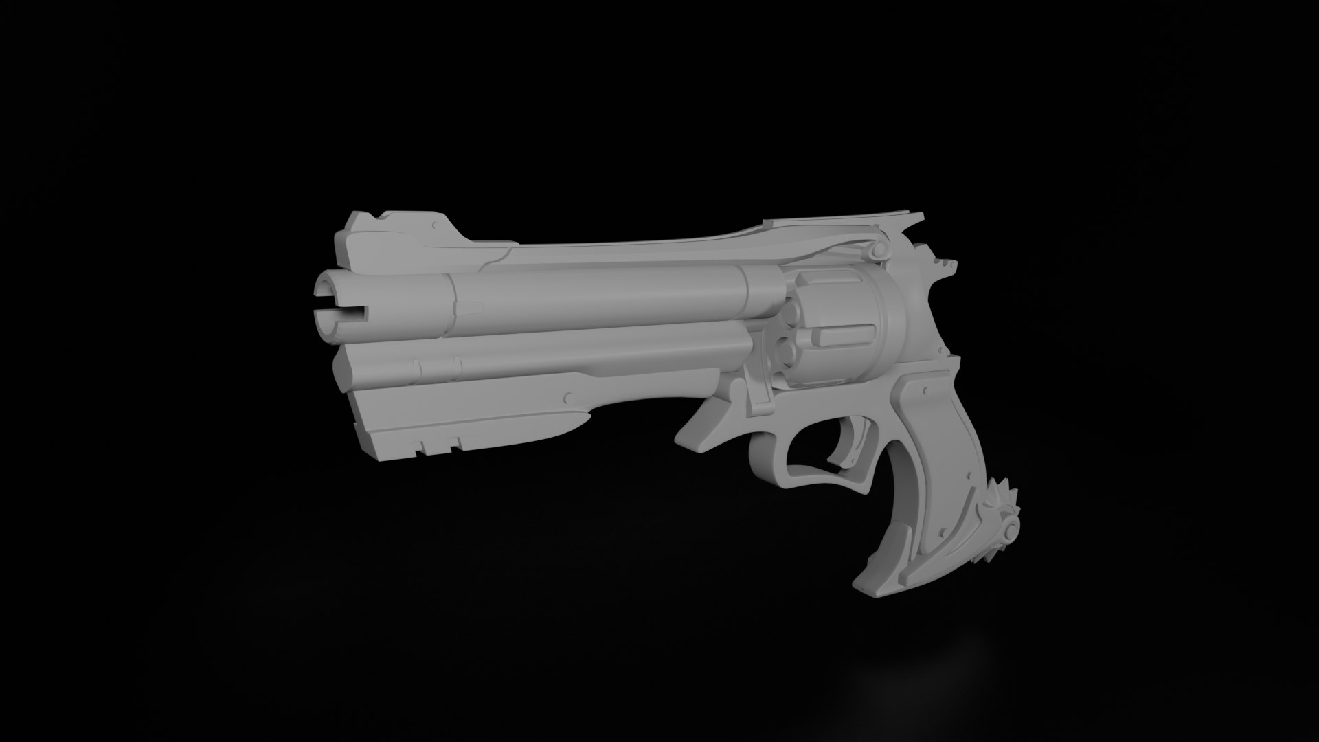 Overwatch Mccree Peacekeeper 3D Model - TurboSquid 1668751