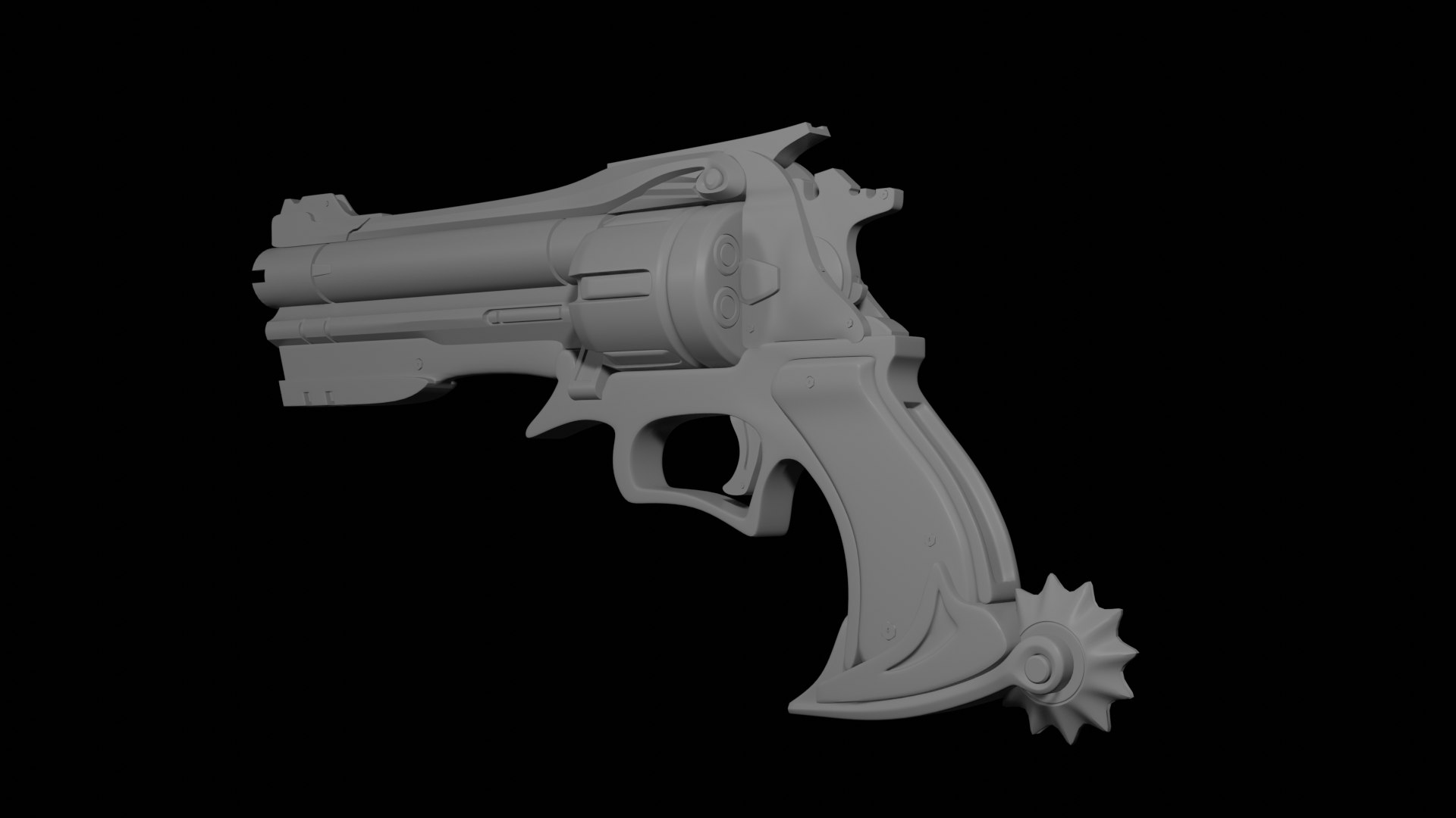 Overwatch Mccree Peacekeeper 3D Model - TurboSquid 1668751