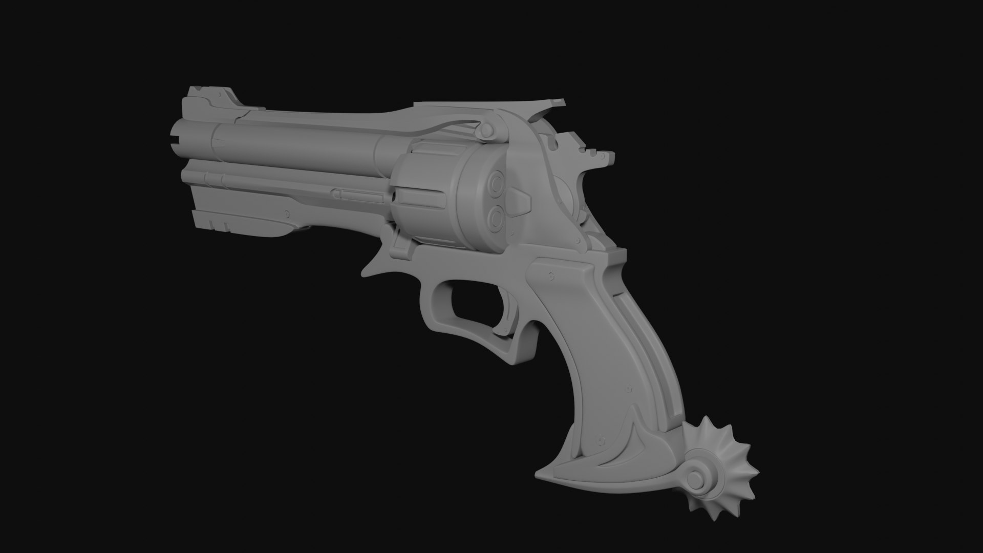 Overwatch Mccree Peacekeeper 3D Model - TurboSquid 1668751