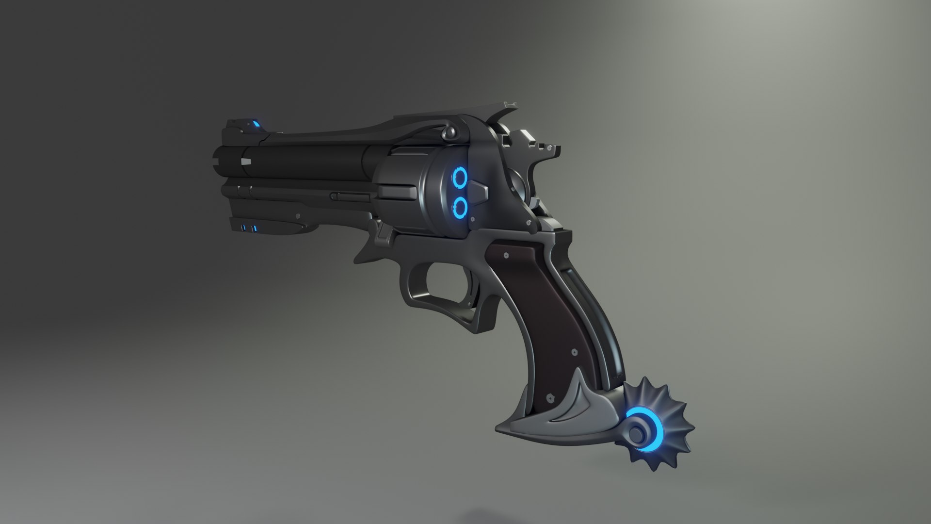 Overwatch Mccree Peacekeeper 3D Model - TurboSquid 1668751