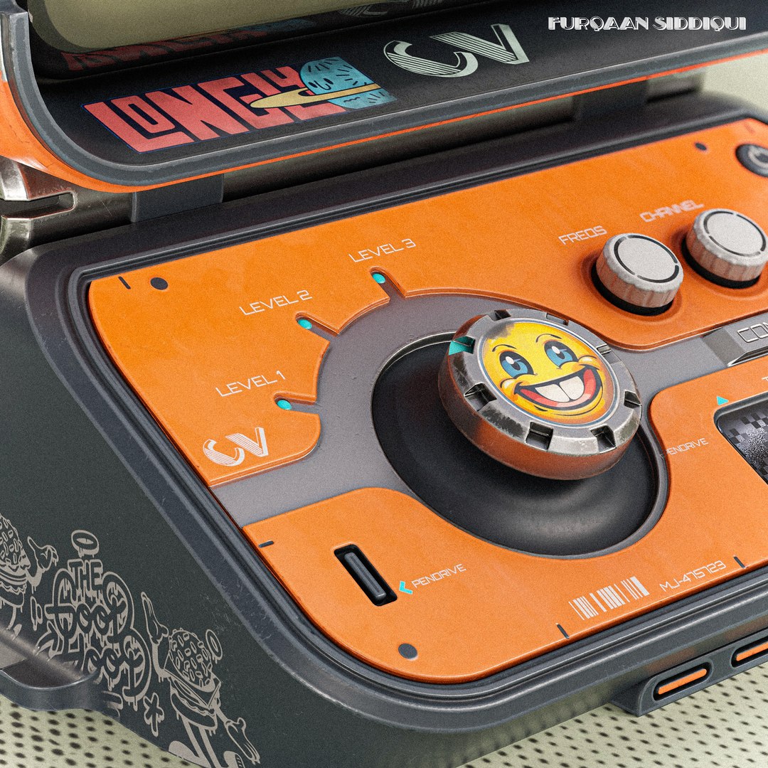 3D Sci-fi Controller PC V28 Model - TurboSquid 2142800