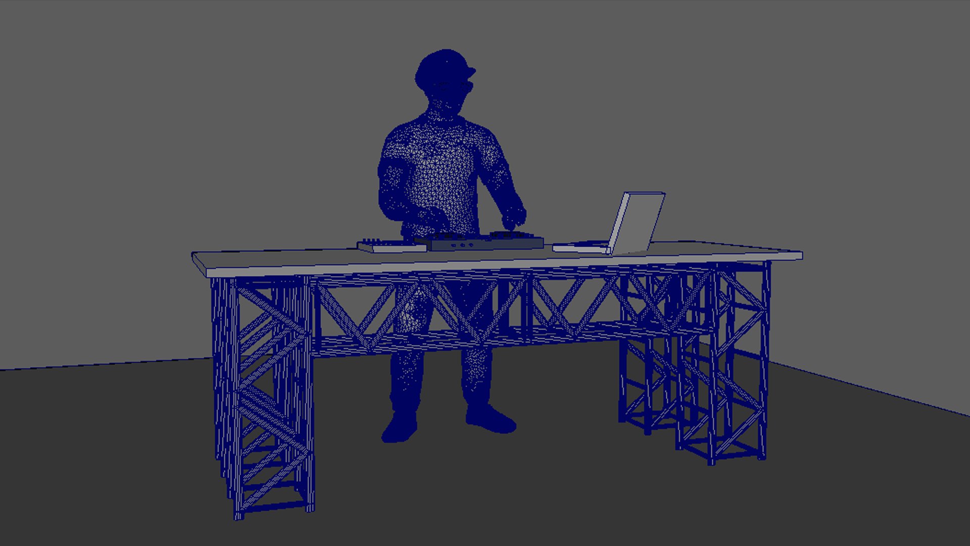 3D Model Deejay DJ Rasta - TurboSquid 2410663