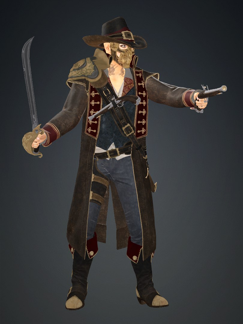 3D Realistic Rigged Western Action Warrior-Ellyn Character 3D Model ...