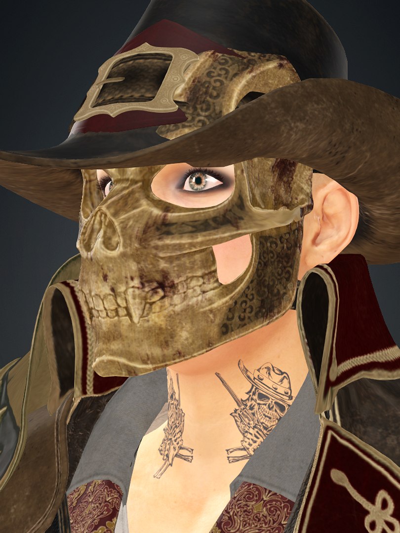 3D Realistic Rigged Western Action Warrior-Ellyn Character 3D Model ...