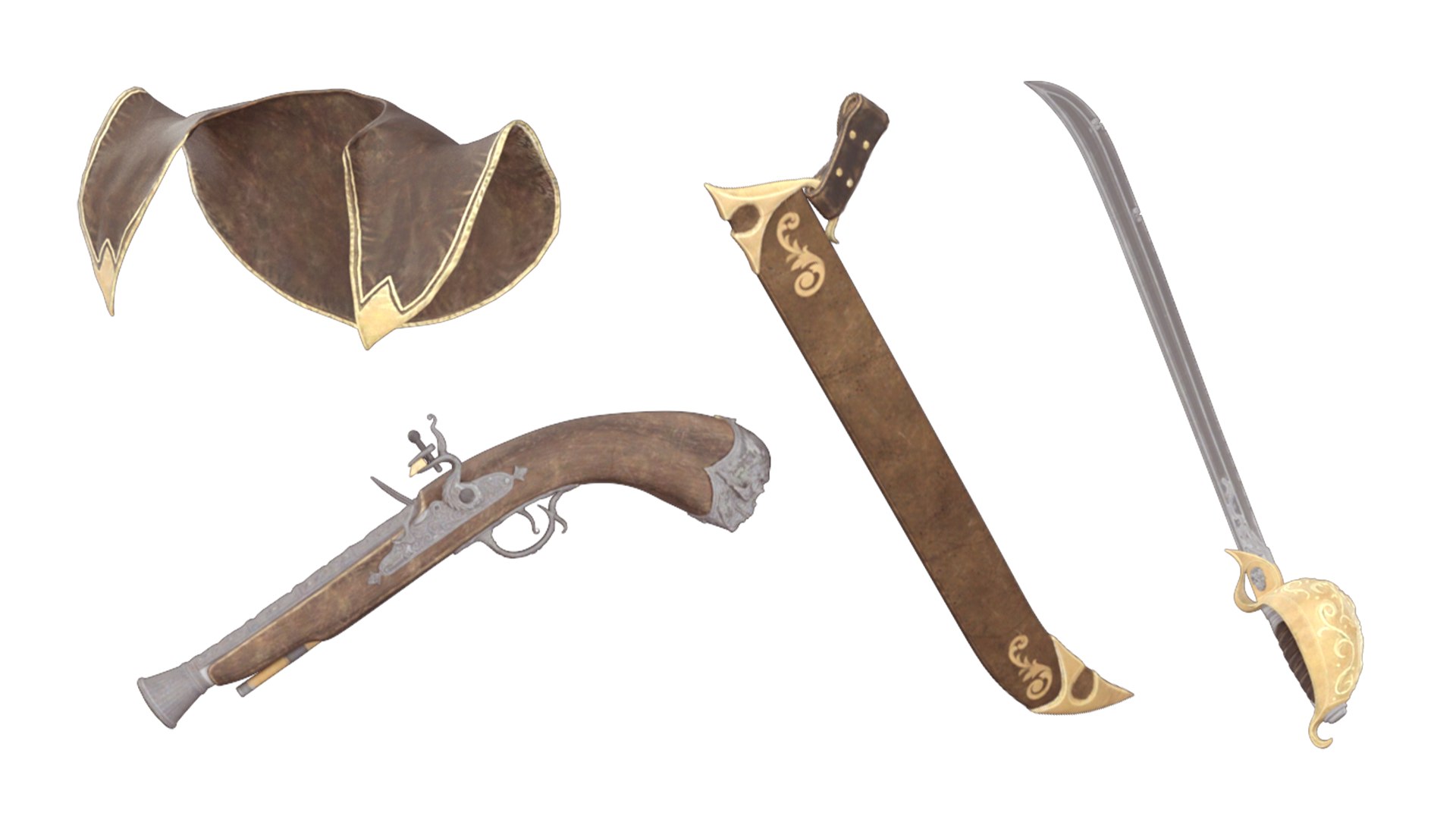 3D Realistic Rigged Western Action Warrior-Ellyn Character 3D Model ...