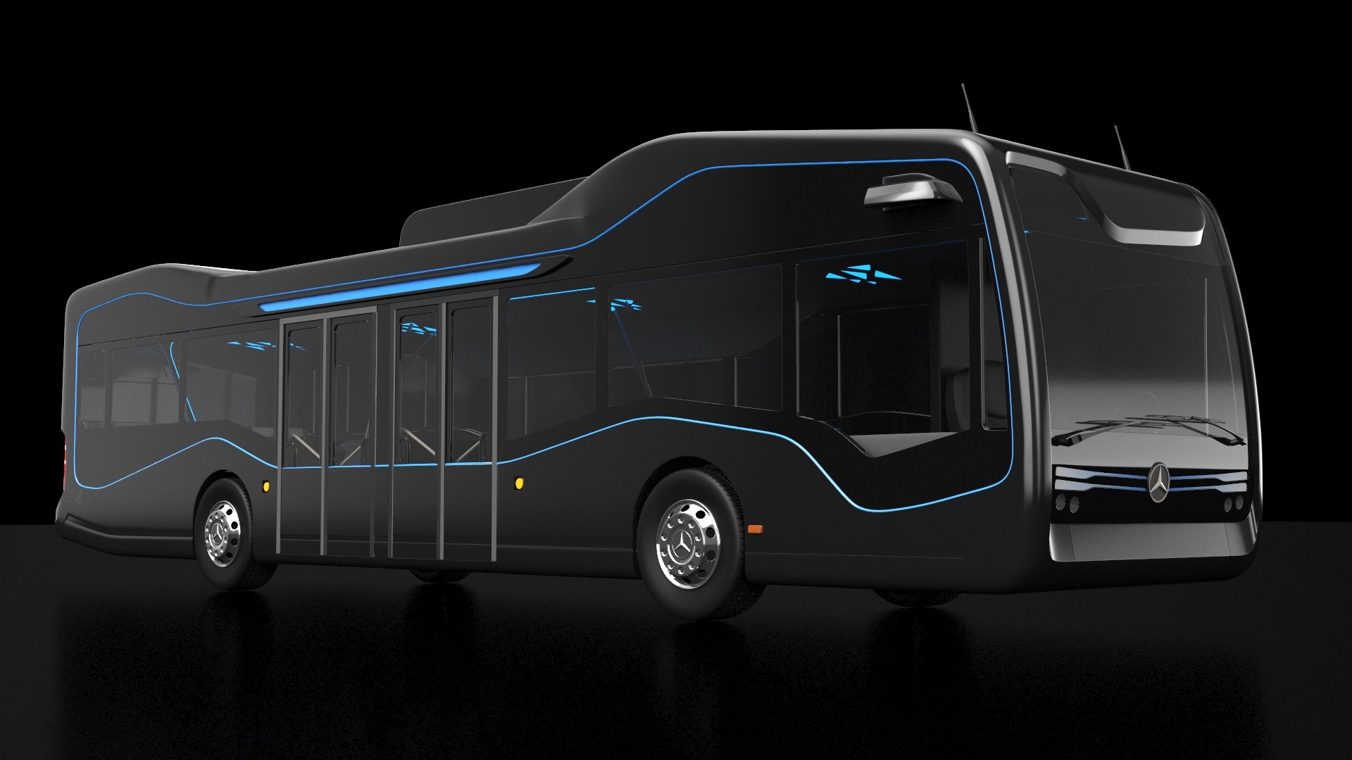 3D Real Mercedes Benz Future Model - TurboSquid 1544902