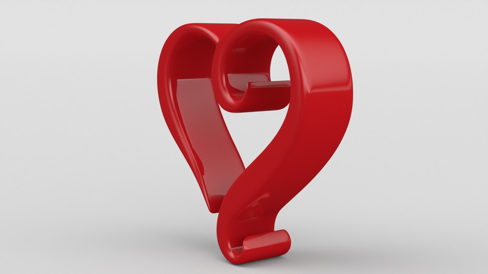 Symbol Heart 3D Model - TurboSquid 1817417
