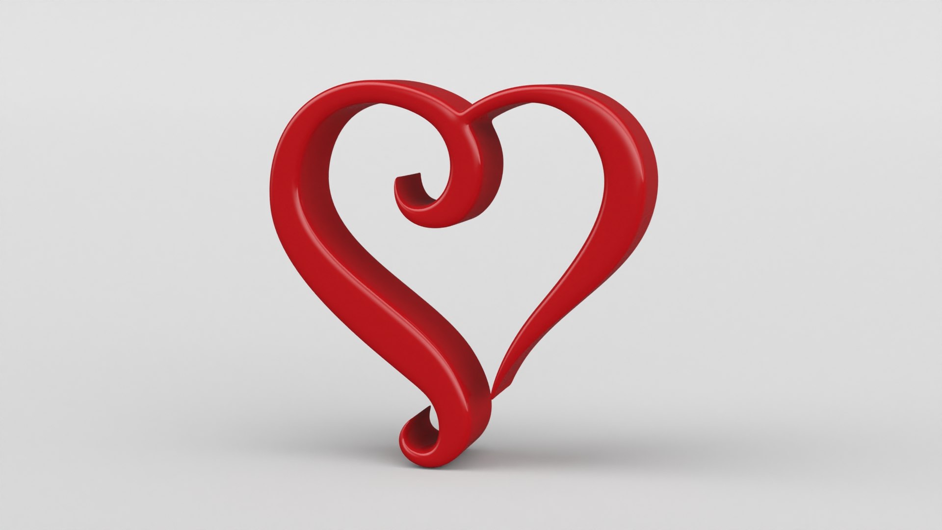 Symbol Heart 3D Model - TurboSquid 1817417