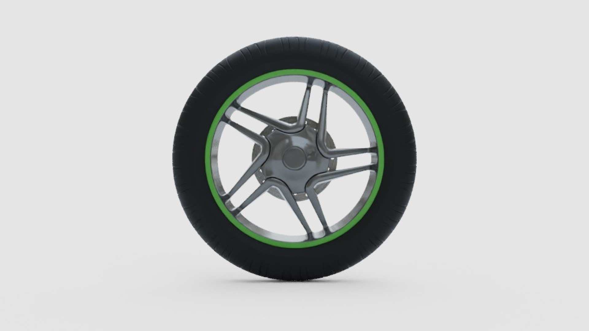 3D Smart Scooter Wheel With Rim Model - TurboSquid 2157665