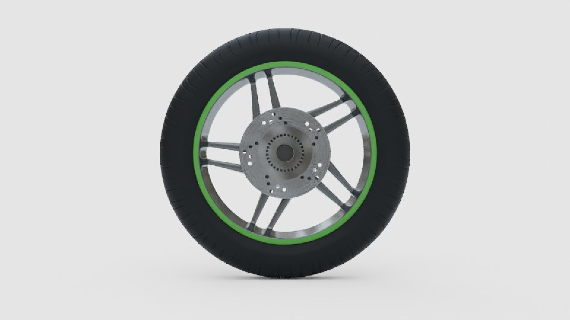 3D Smart Scooter Wheel With Rim Model - TurboSquid 2157665