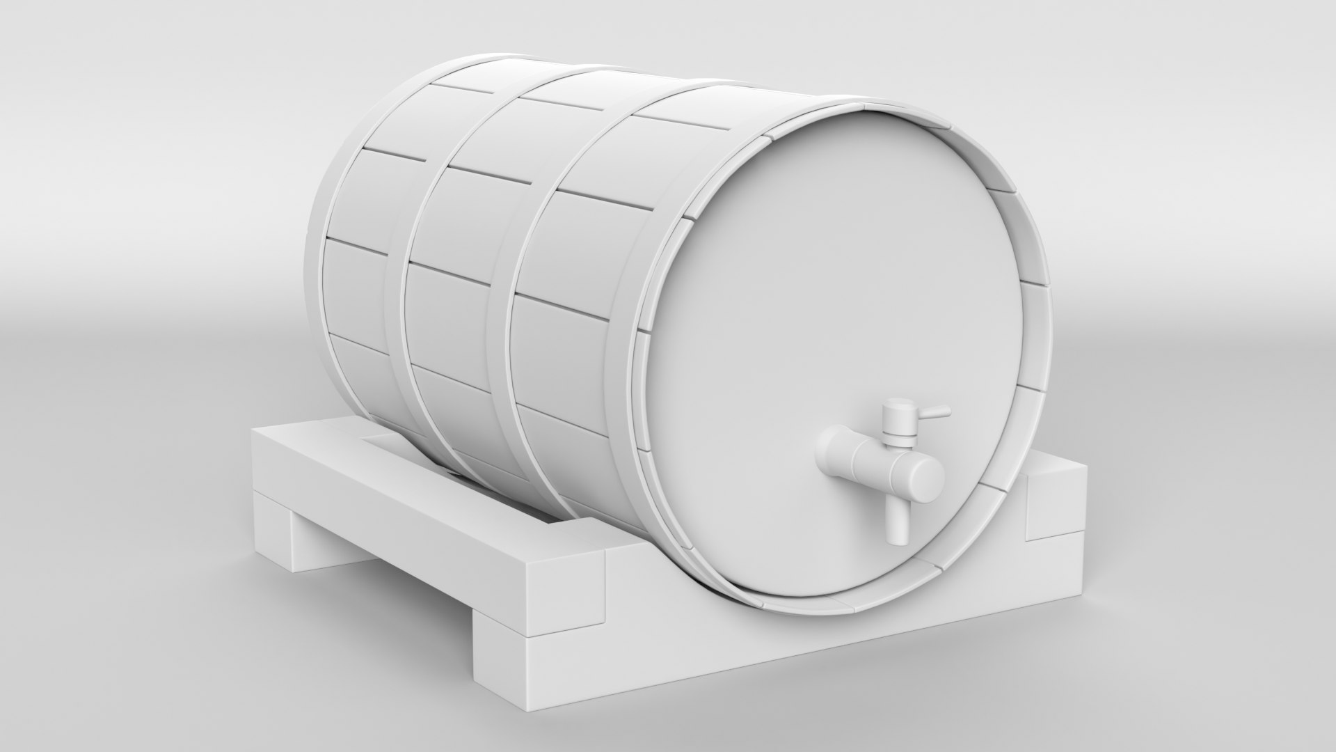 Barrel Apple Cider 3D Model - TurboSquid 1667891