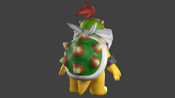 BOWSER JR - PBR - RIGGED 3D model - TurboSquid 1726071