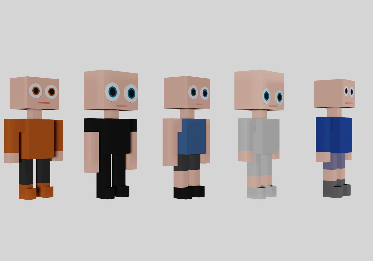 3D 10 Humans - TurboSquid 2191138