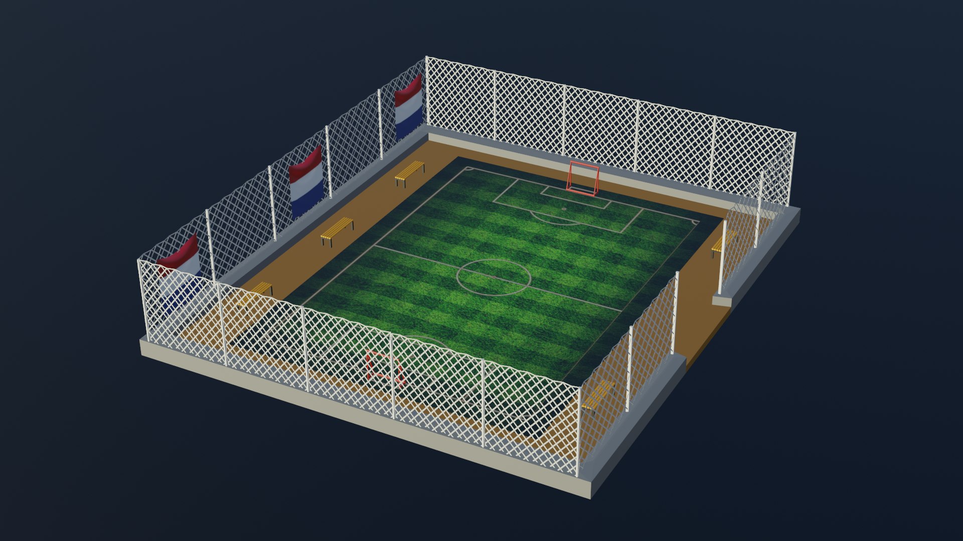 Soccer Stadium - Holland Model - TurboSquid 1882366