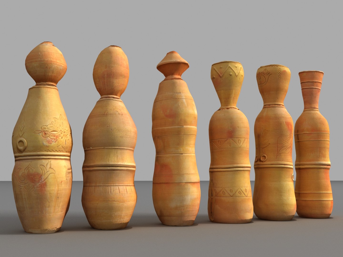 3D Moroccan Pitchers Pack 25 - TurboSquid 1429580