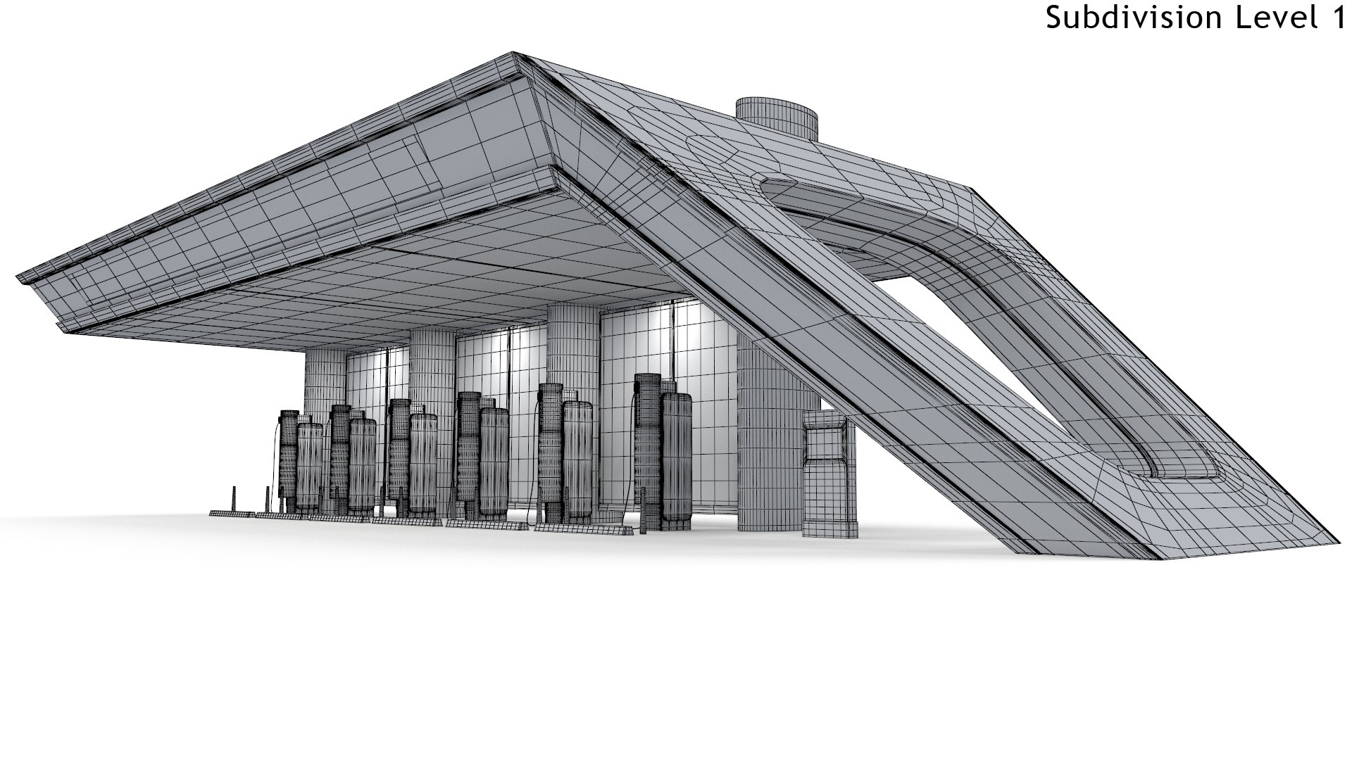 Electric Vehicle Charging Model - TurboSquid 2052160