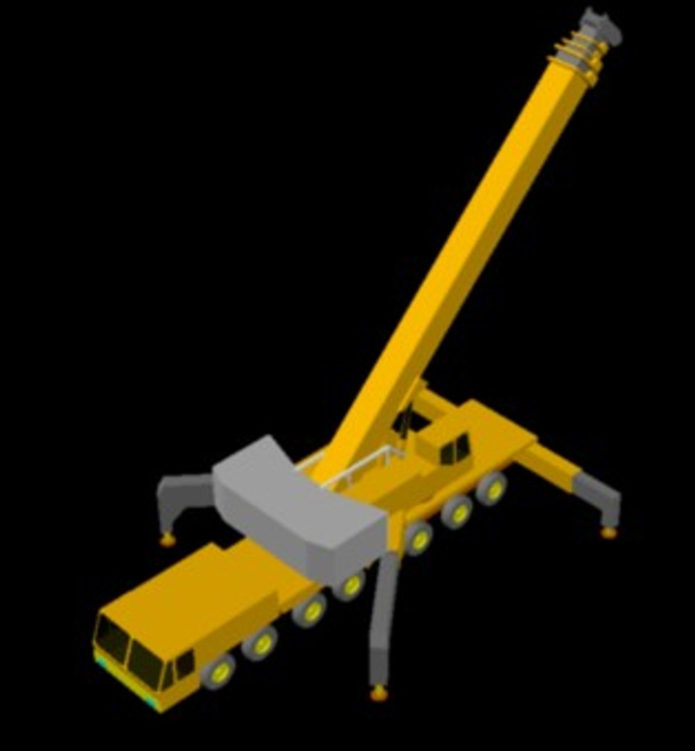 Crane Demag 3d Dwg