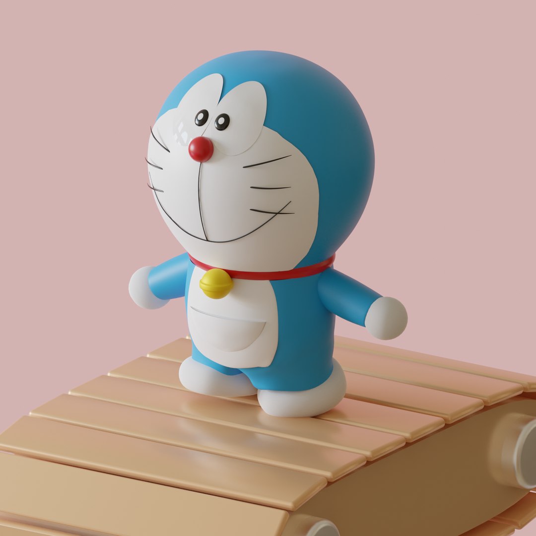 3D Doraemon Cartoon 3D Model - RIGGED - TurboSquid 2064814