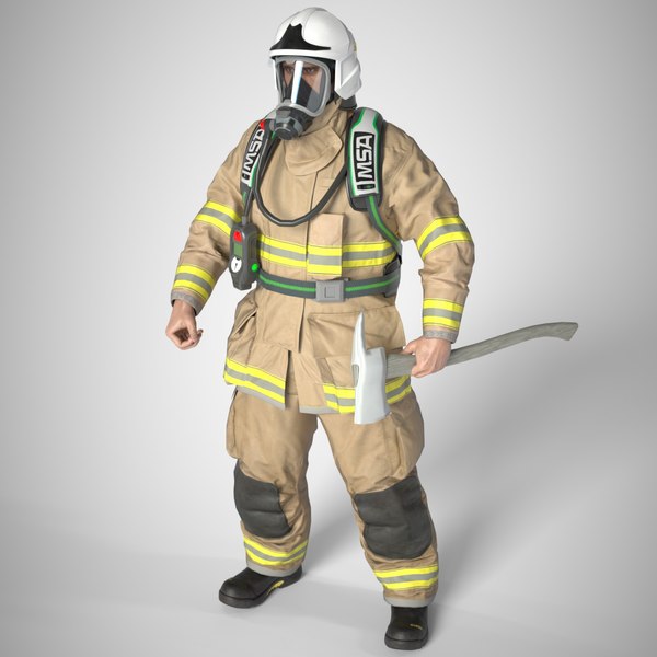 Firefighter 3D Models for Download | TurboSquid