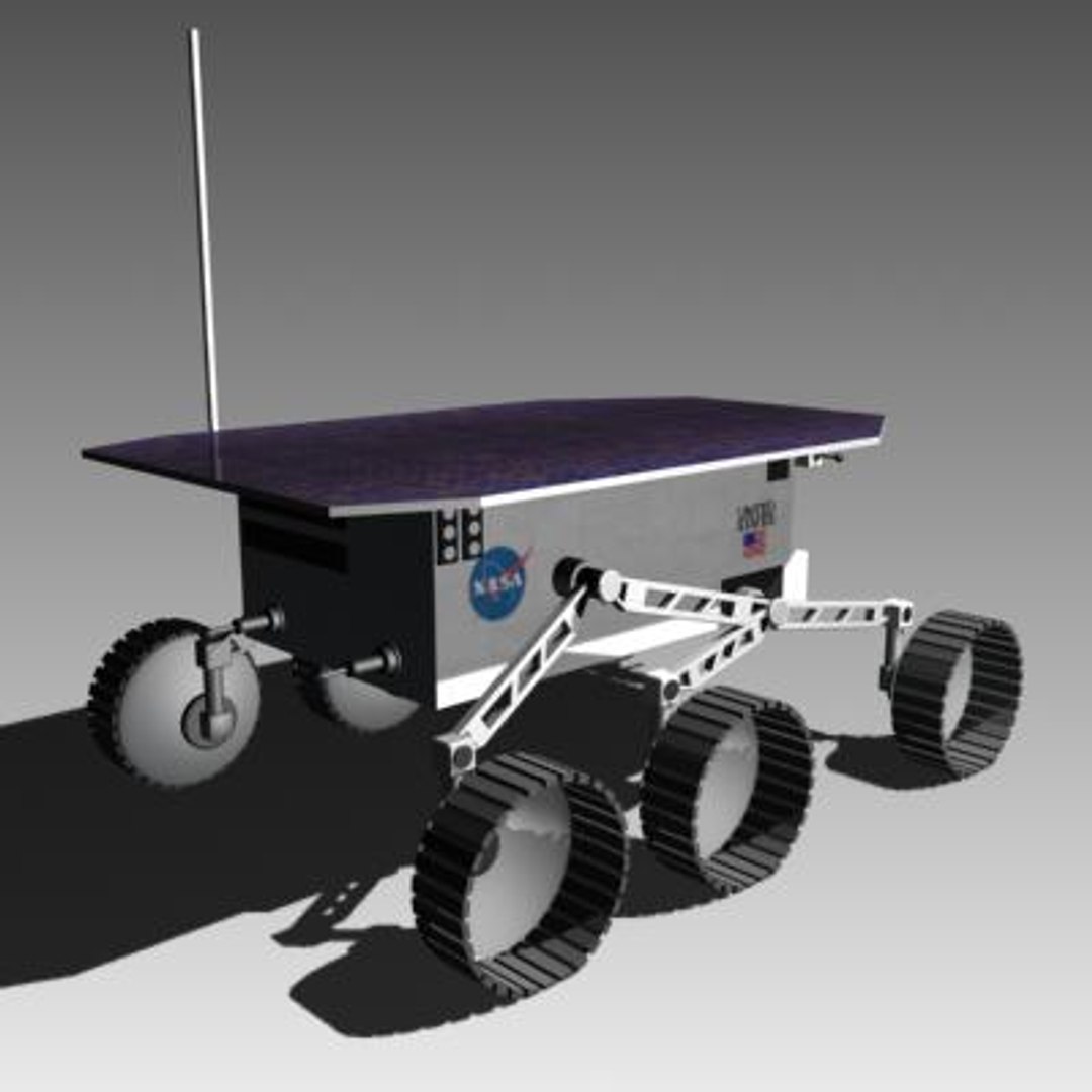 3d Model Lunar Rover Concept