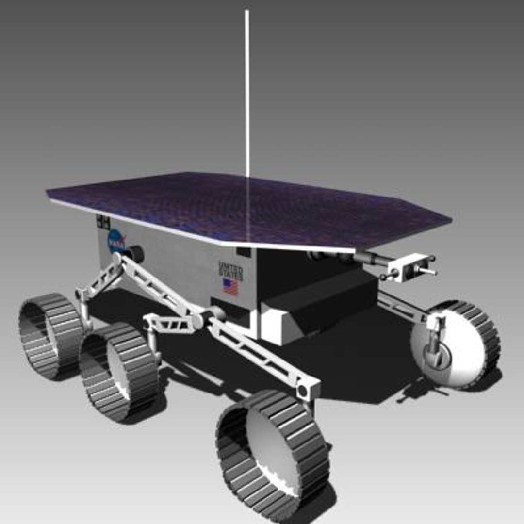 3d Model Lunar Rover Concept