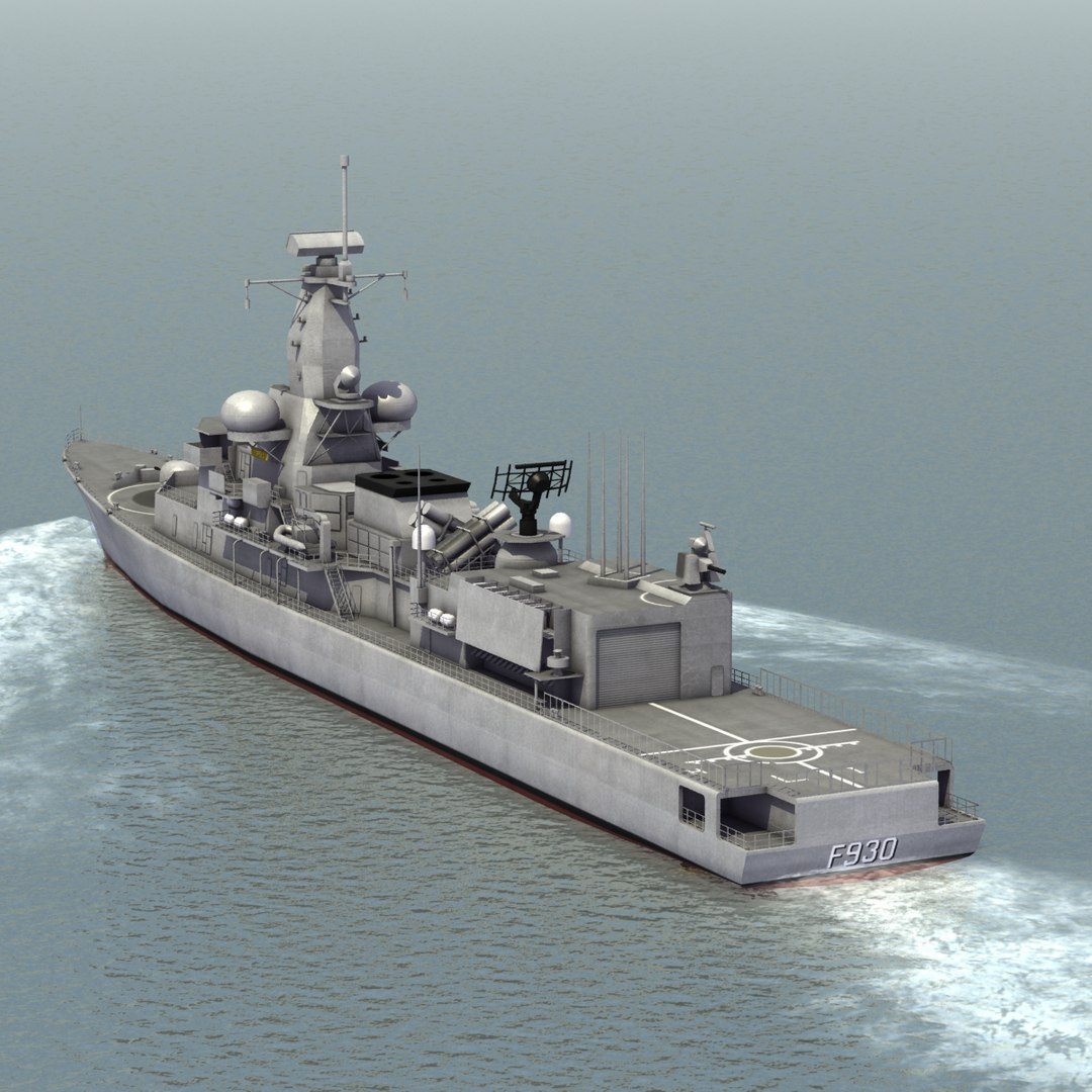 F930 Leopold 1 Frigate 3d Model