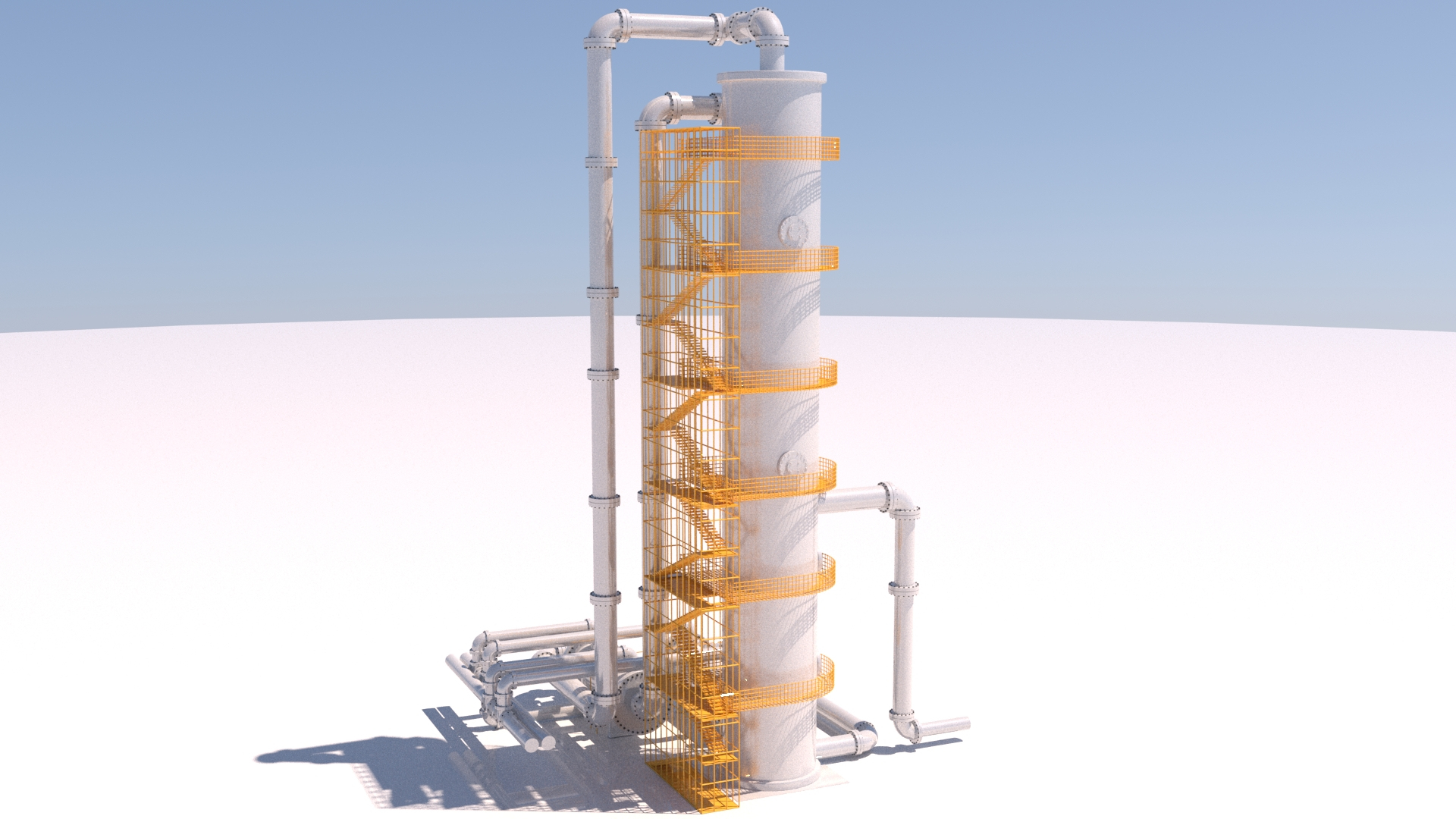 3d Distillation Column