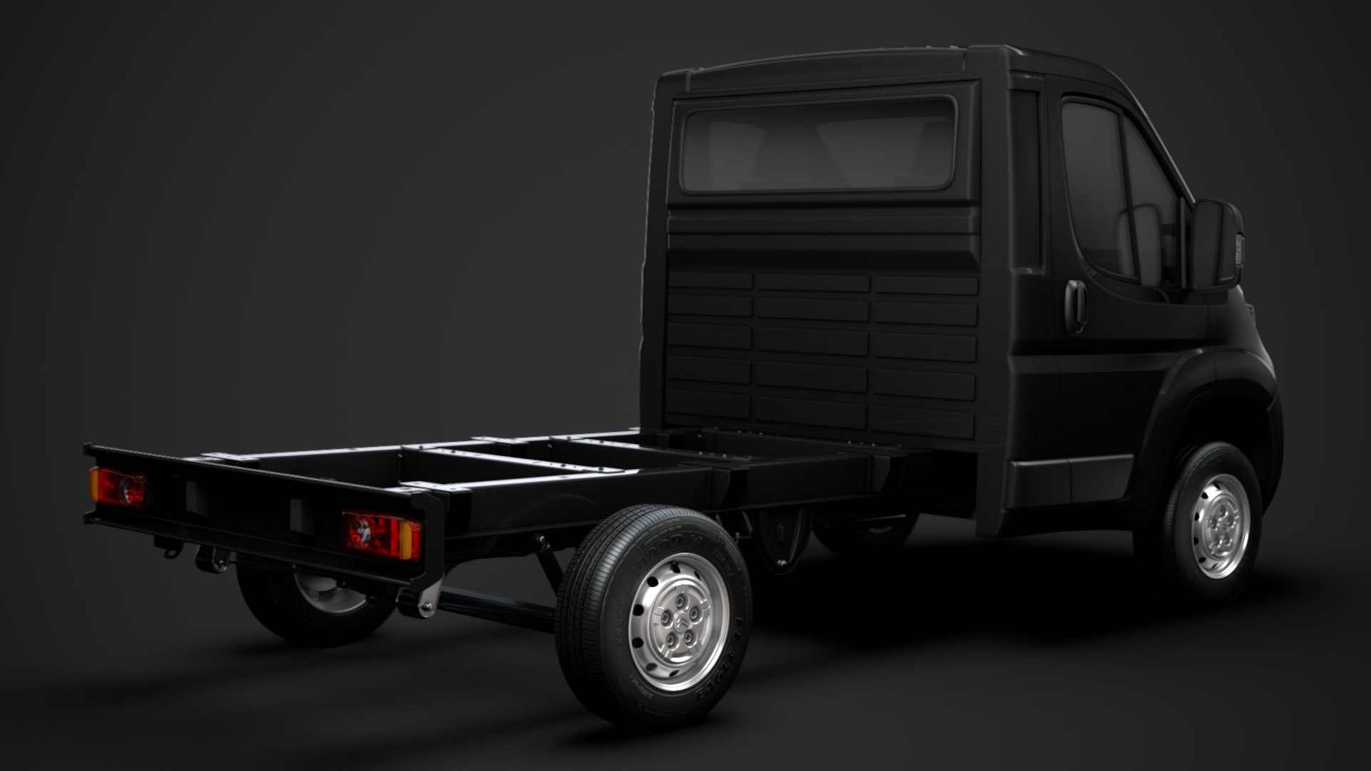 Citroen Jumper Relay Chassis 3D Model - TurboSquid 1456115